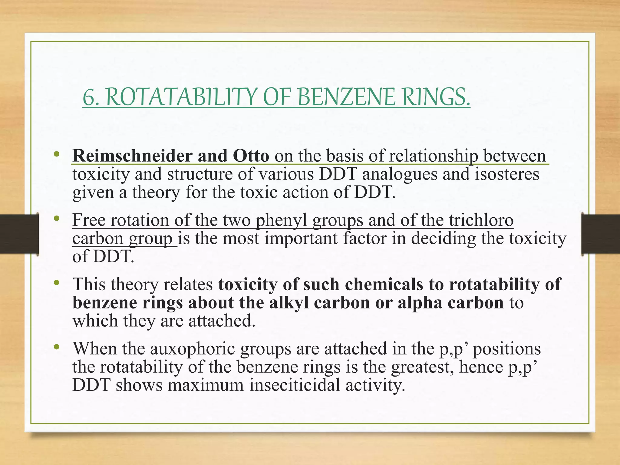History of DDT & Theories of DDT mode of action | PPTX