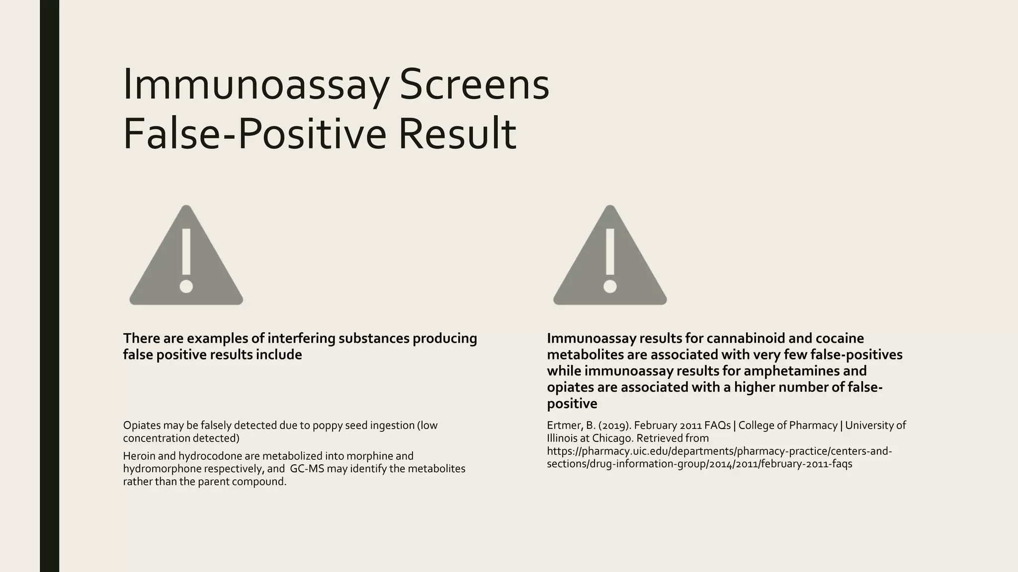 Urine Drug Screening | PPTX