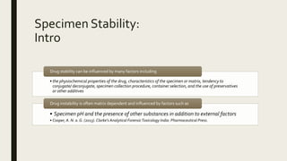 Urine Drug Screening | PPTX