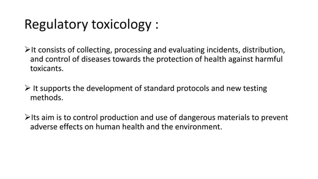 Toxicology types and definition.pptx | Chemistry | Science