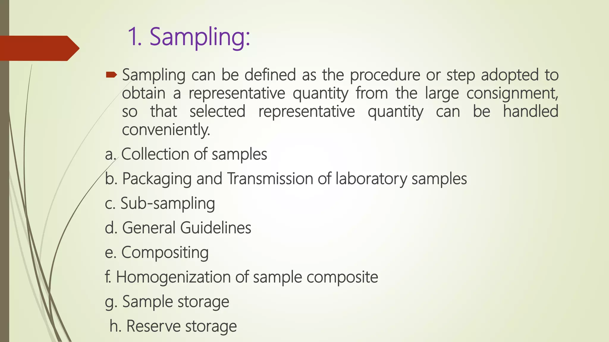 Sampling, extraction, cleanup and estimation of insecticide residue by ...