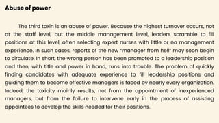 Toxic Organization And People The Leader As Transformer.pptx