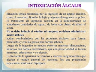 Toxicos en alcalis | PPTX