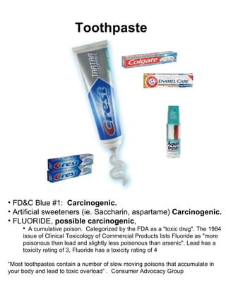 Toxic Products Presentation | PDF