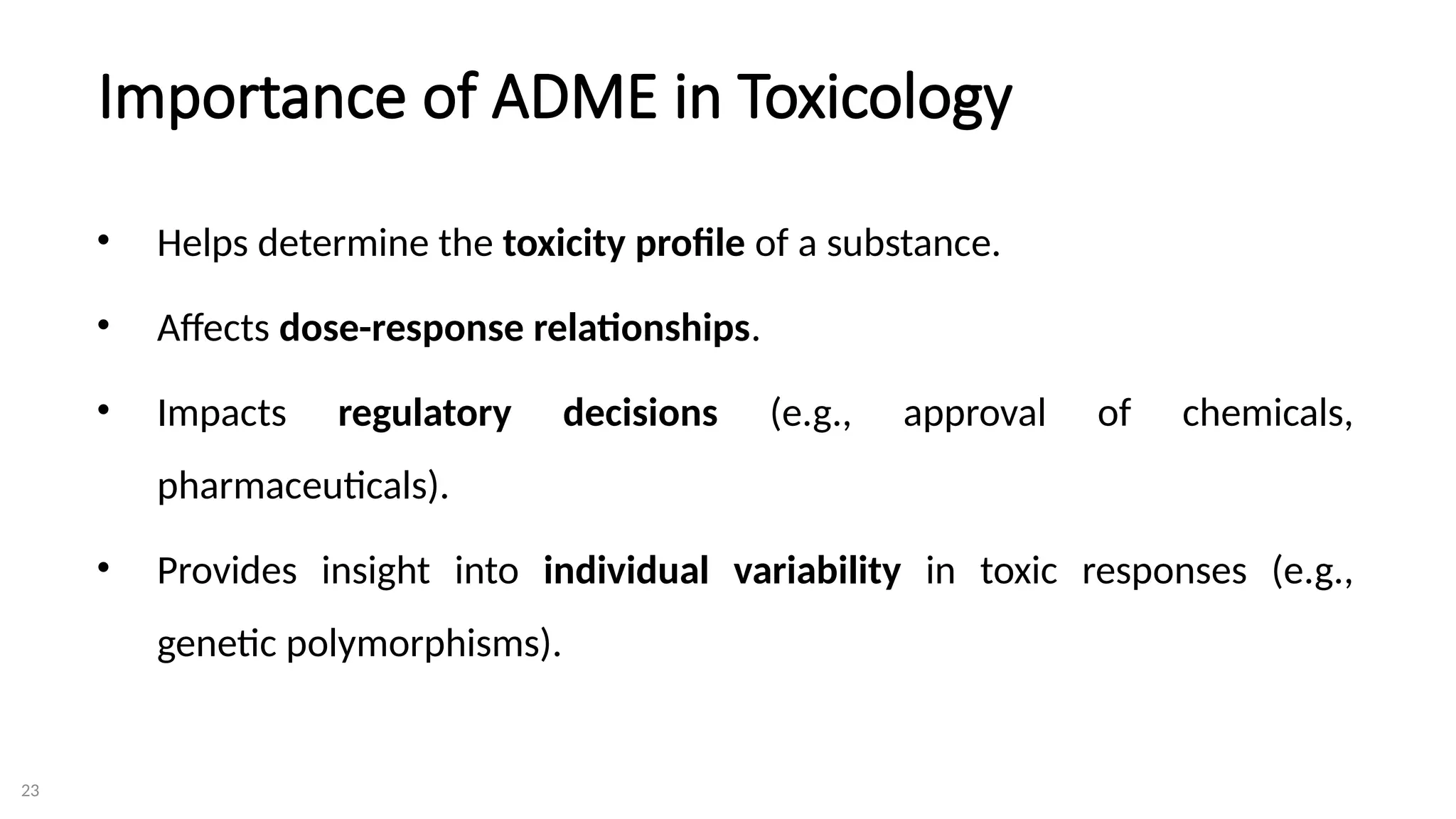 Determination of AdME of toxic agents.pptx