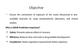 Determination of AdME of toxic agents.pptx