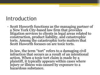 Toxic Tort Law | PPTX