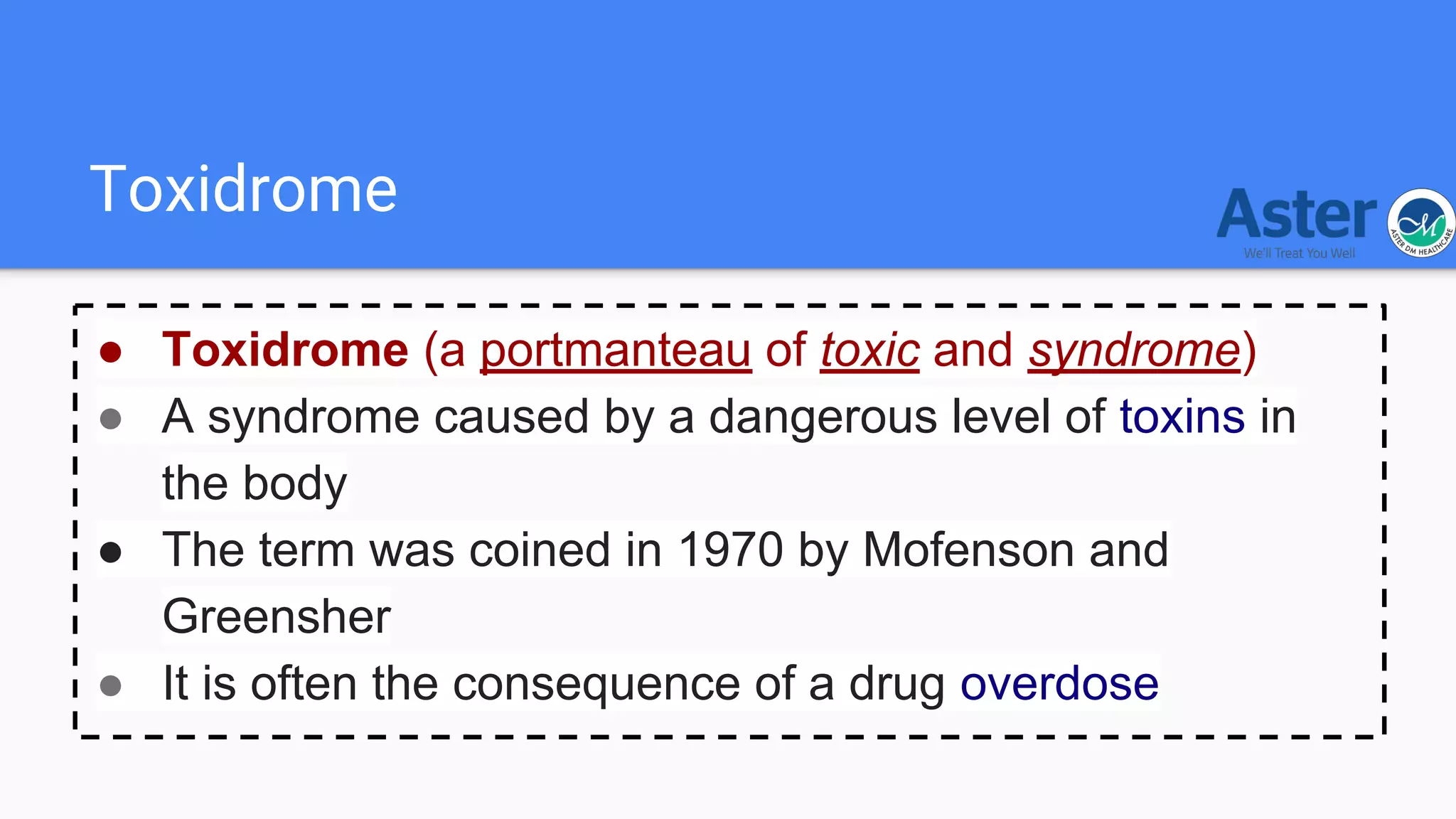 Toxidrome approach in emergency room | PDF