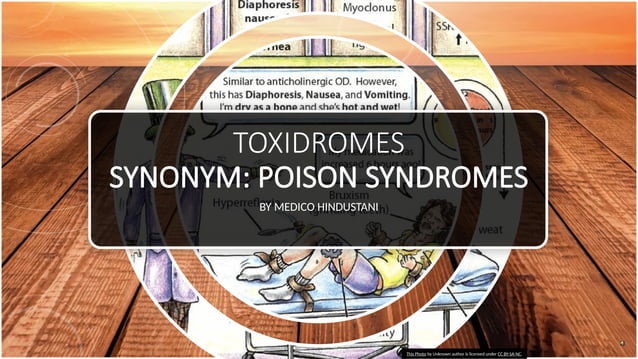 Toxidromes/ Poison Syndromes, signs & symptoms.pptx | Digestive ...