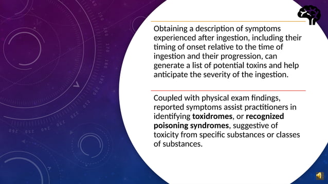 Toxidromes/ Poison Syndromes, signs & symptoms.pptx | Digestive ...
