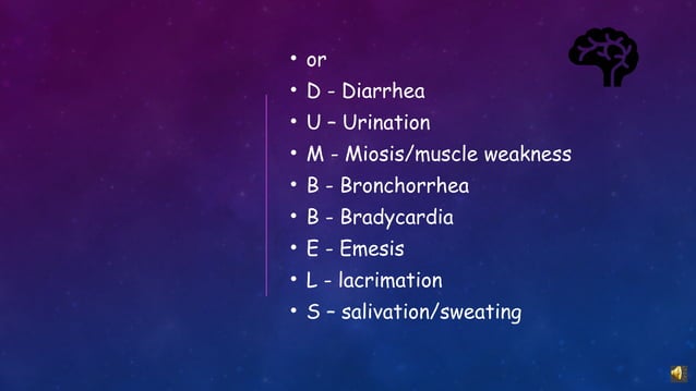 Toxidromes/ Poison Syndromes, signs & symptoms.pptx | Digestive ...