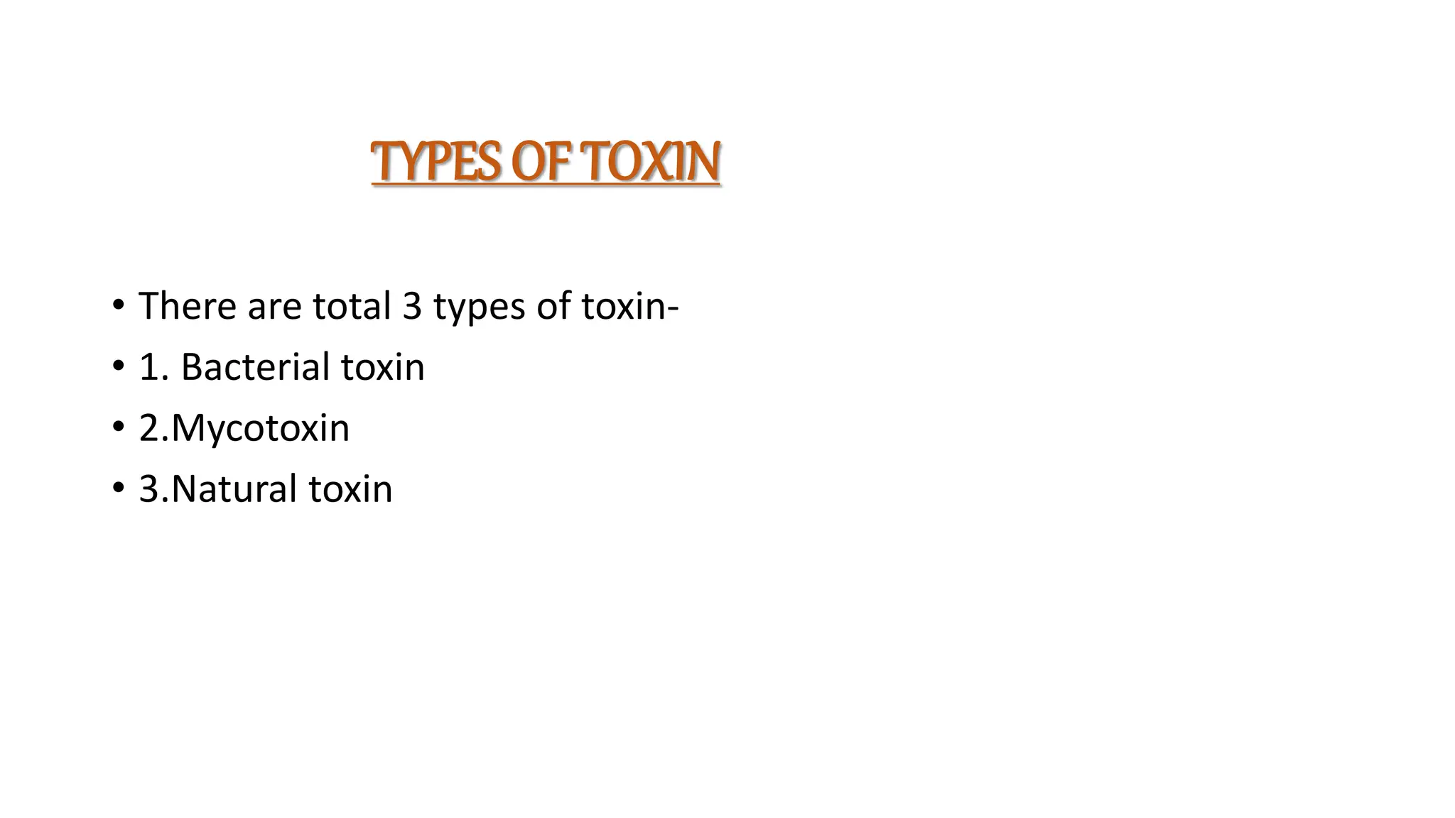 Toxin(Bacterial Toxin) || Microbiology || | PPTX