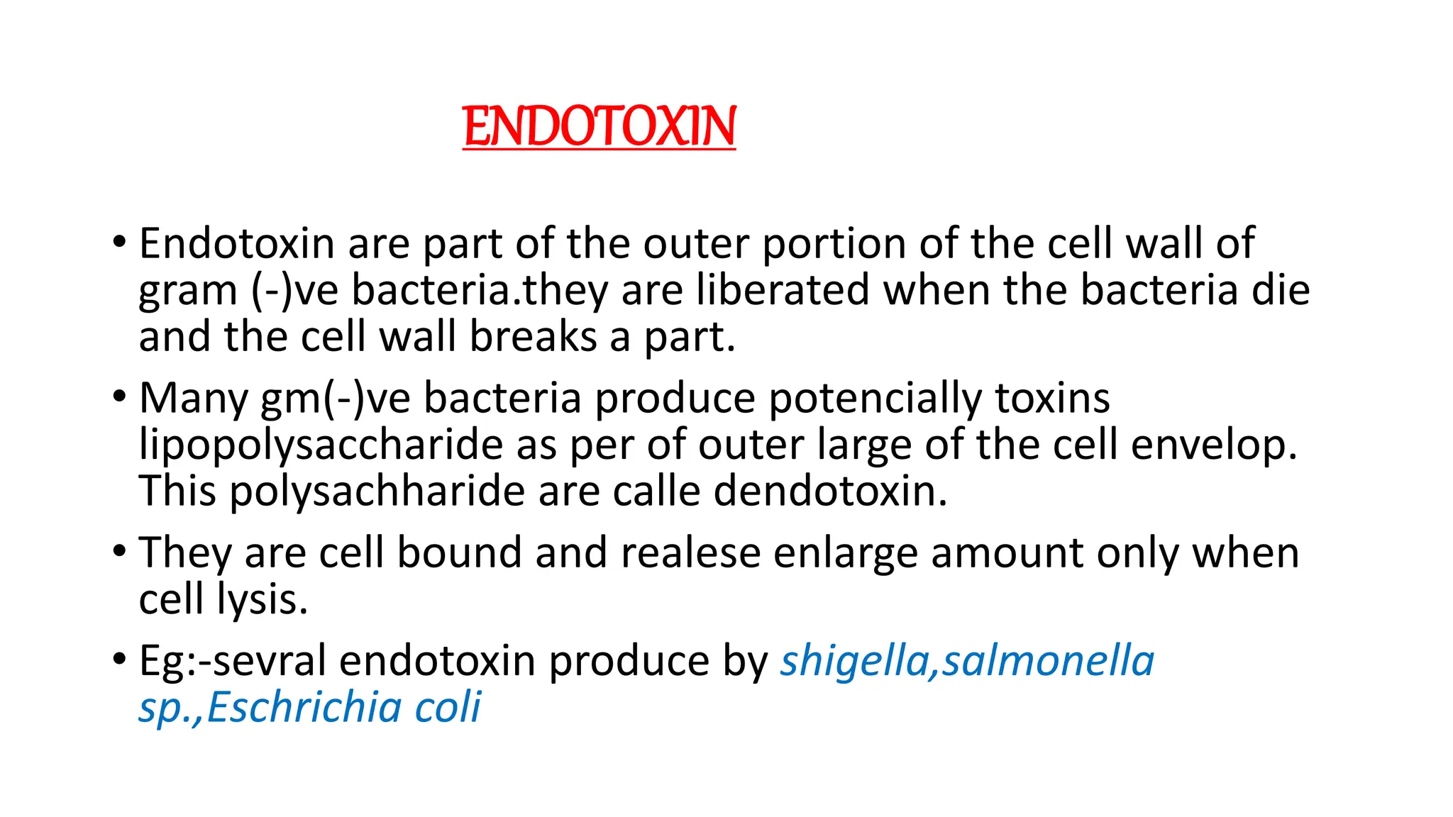 Toxin(Bacterial Toxin) || Microbiology || | PPTX