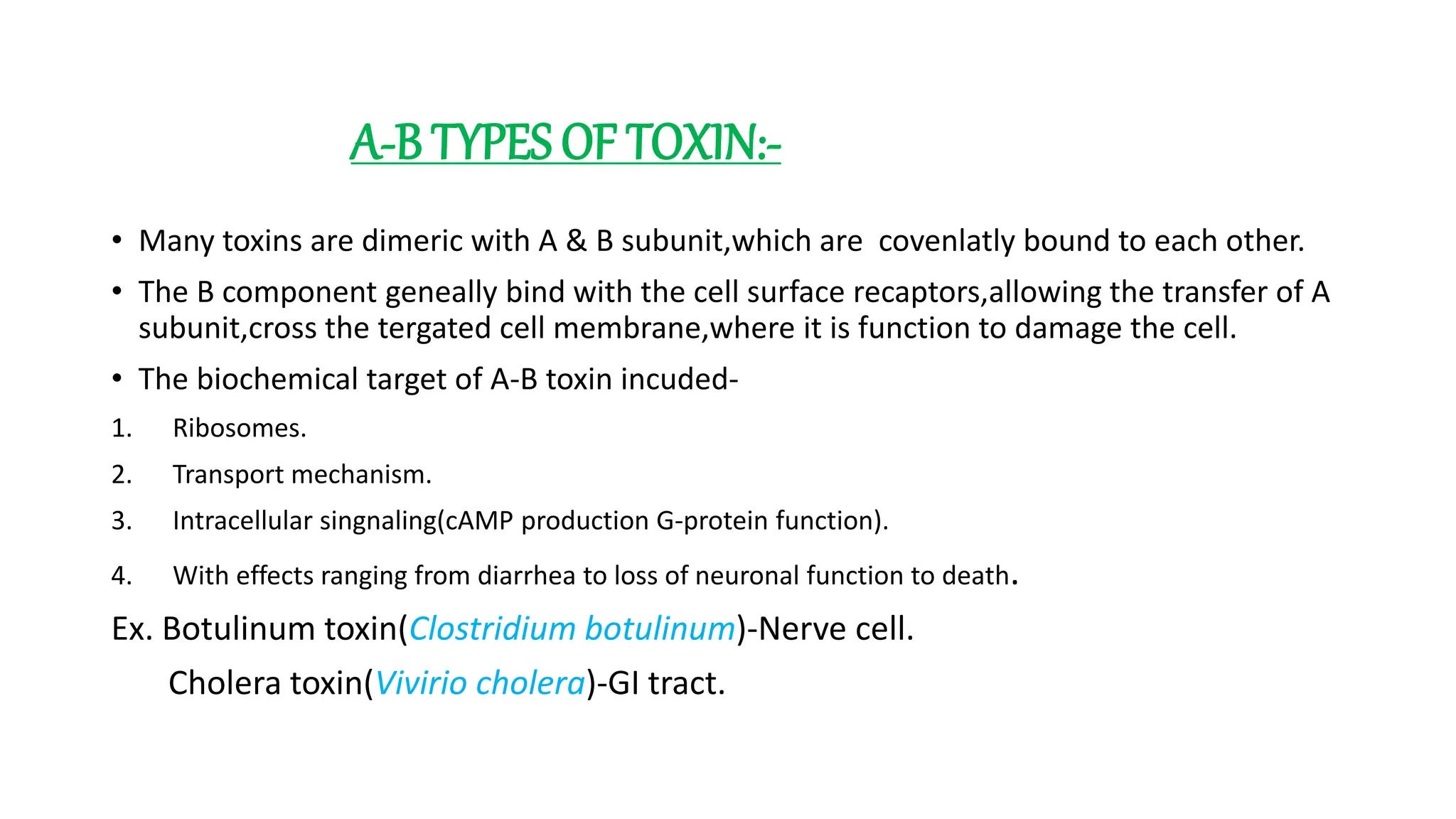 Toxin(Bacterial Toxin) || Microbiology || | PPTX