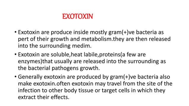 Toxin(Bacterial Toxin) || Microbiology || | PPT