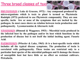 IMPORTANCES OF MICROBIAL TOXINS IN PLANT DISEASES.pptx