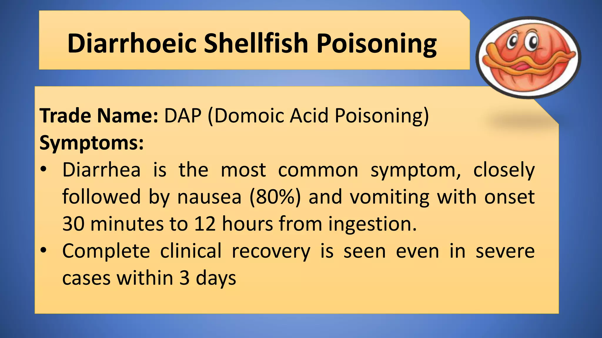 Shellfish Poisoning | PPTX