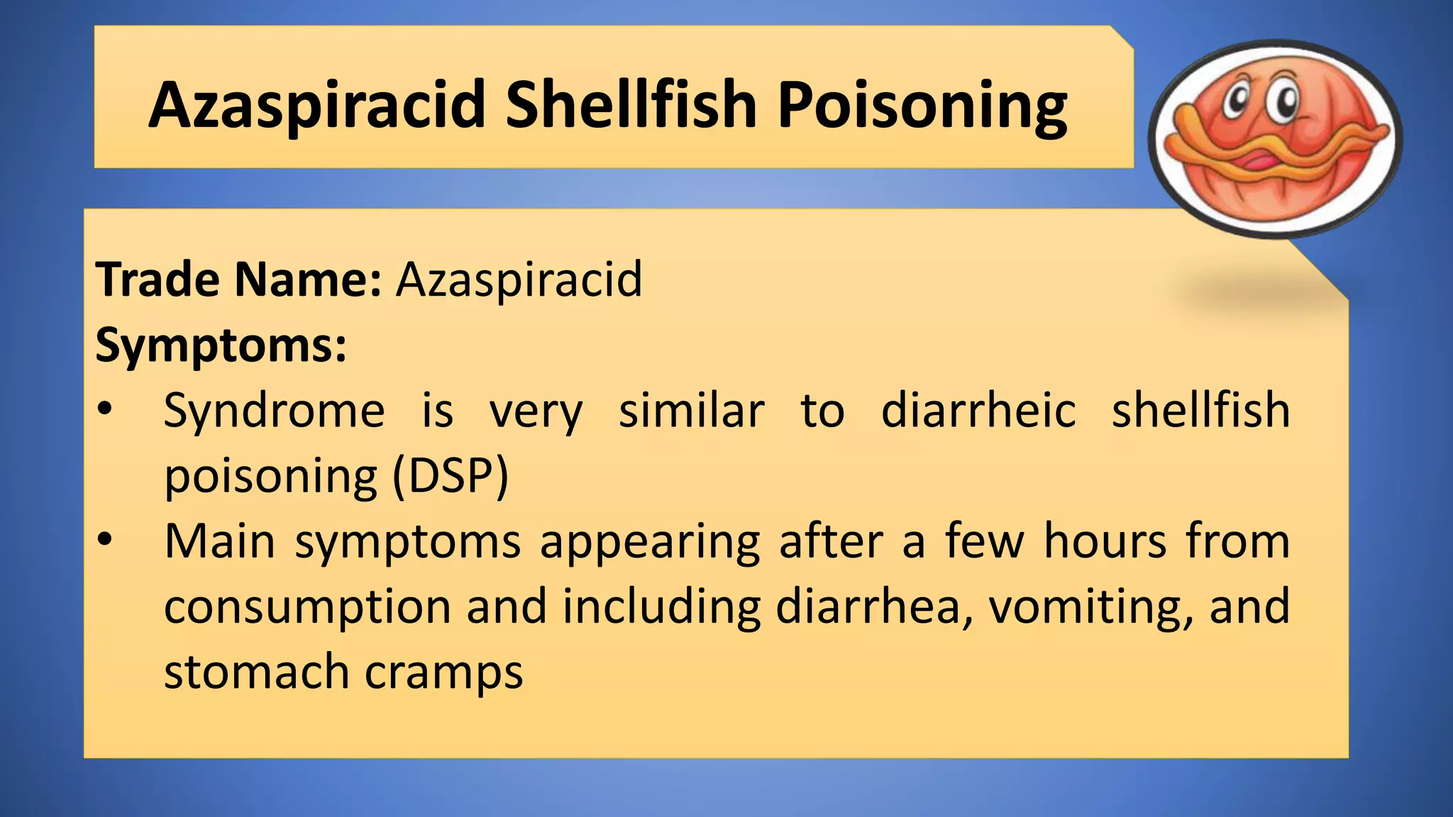 Shellfish Poisoning | PPTX