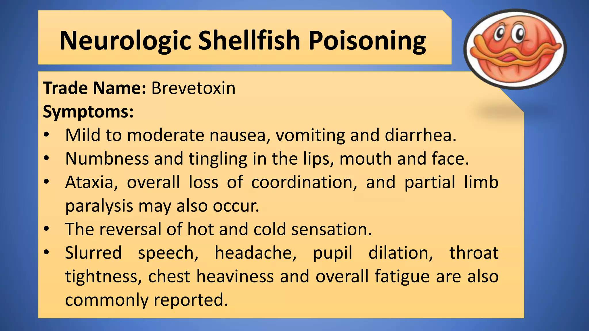 Shellfish Poisoning | PPTX