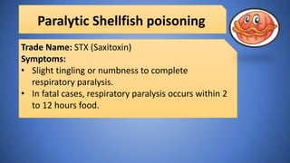 Shellfish Poisoning | PPTX