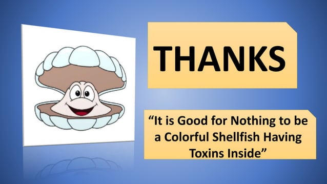 Shellfish Poisoning | PPTX