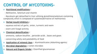 Toxin binders | PPTX