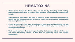 TOXINS-Type VII and its properties.pptx