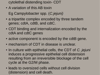 microbial toxins, types, mode of action.pdf