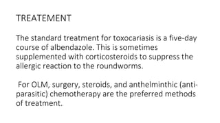 TOXOCARIASIS.pptx in depth review of toxocariasis | PPTX