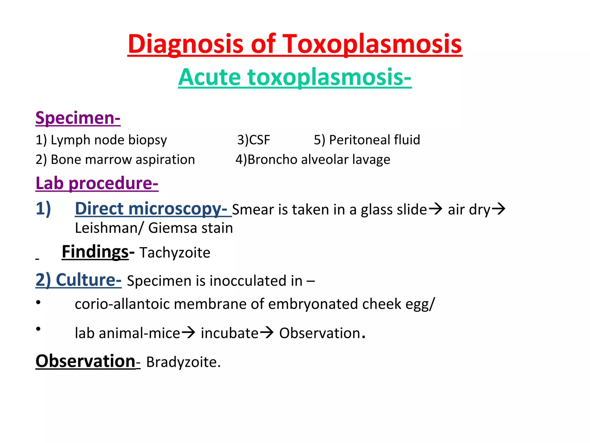 Toxoplasma | PPT