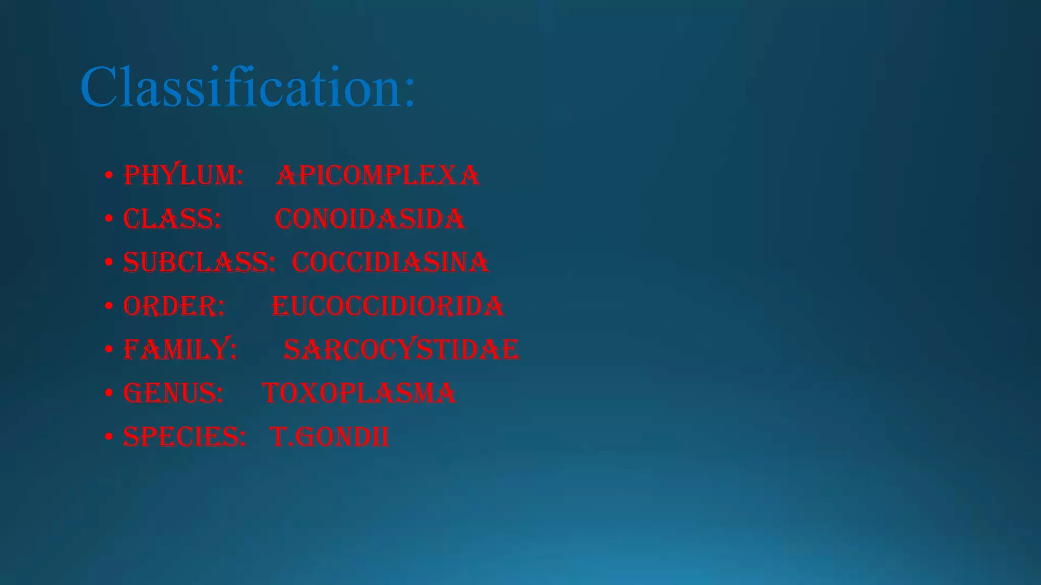Toxoplasma | PPTX