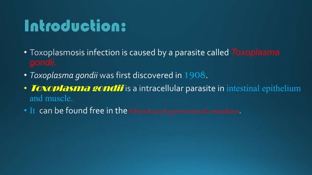 Toxoplasma | PPTX | Biological Sciences | Science
