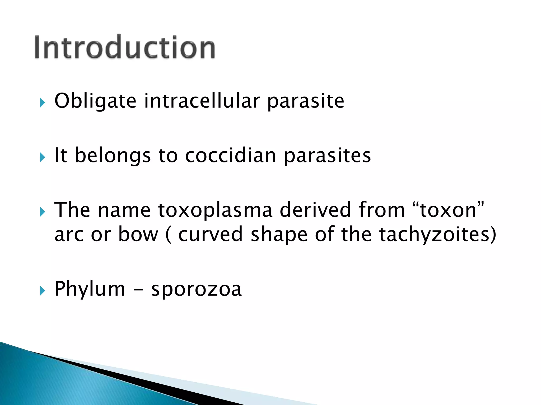 Toxoplasma gondii | PPTX