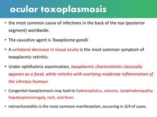 Toxoplasmosis - an obligate intracellular parasitie | PPT