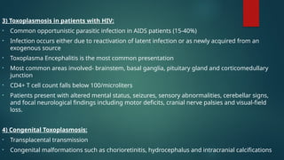 Toxoplasmosis. pptx | PPTX