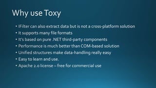 Introduction to Toxy | PPTX