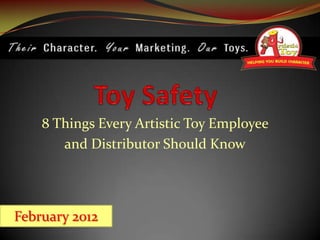 Toy Safety Presentation | PPTX