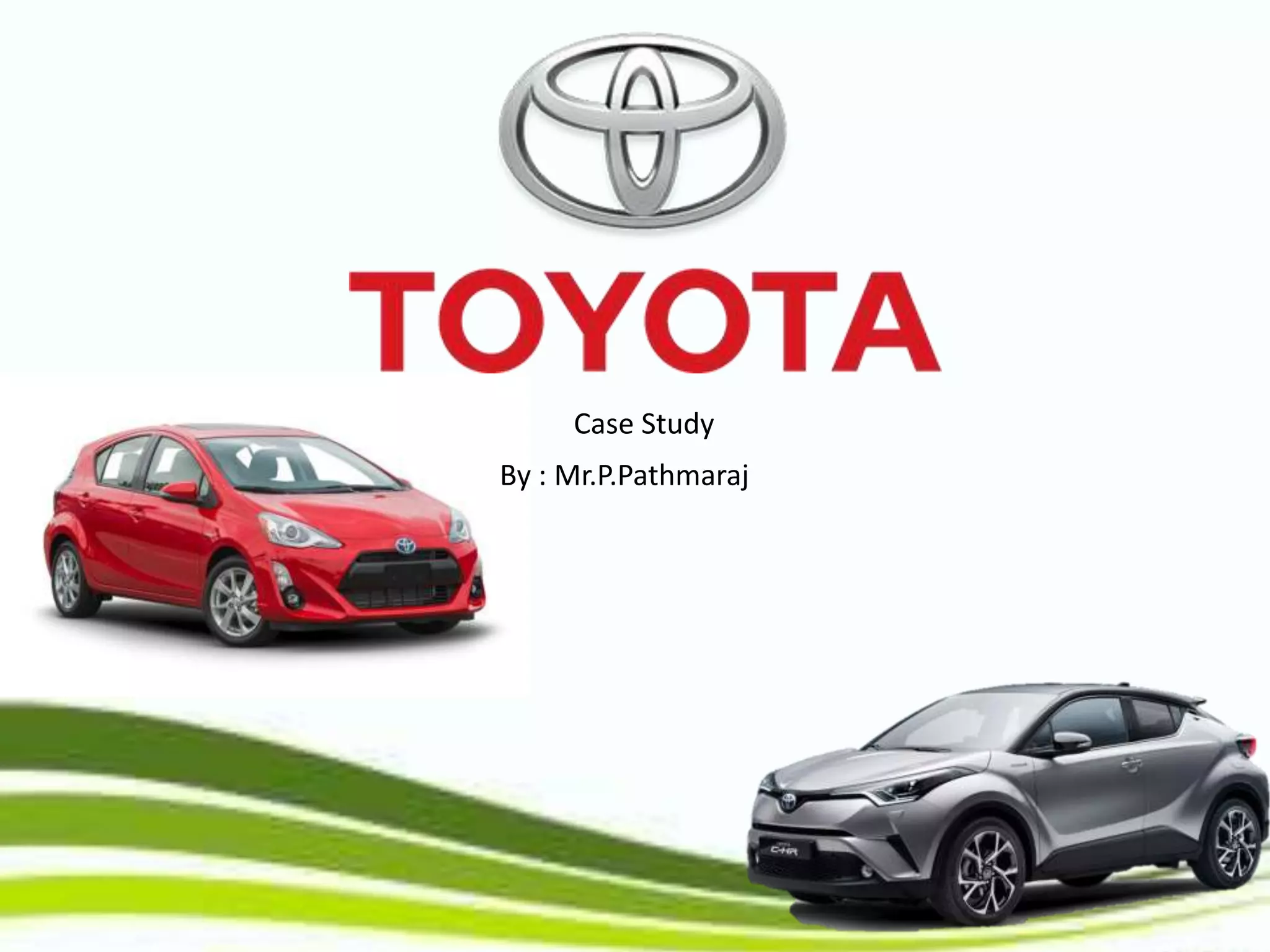 Toyata case study | PPSX