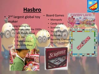 Toy industry | PPTX