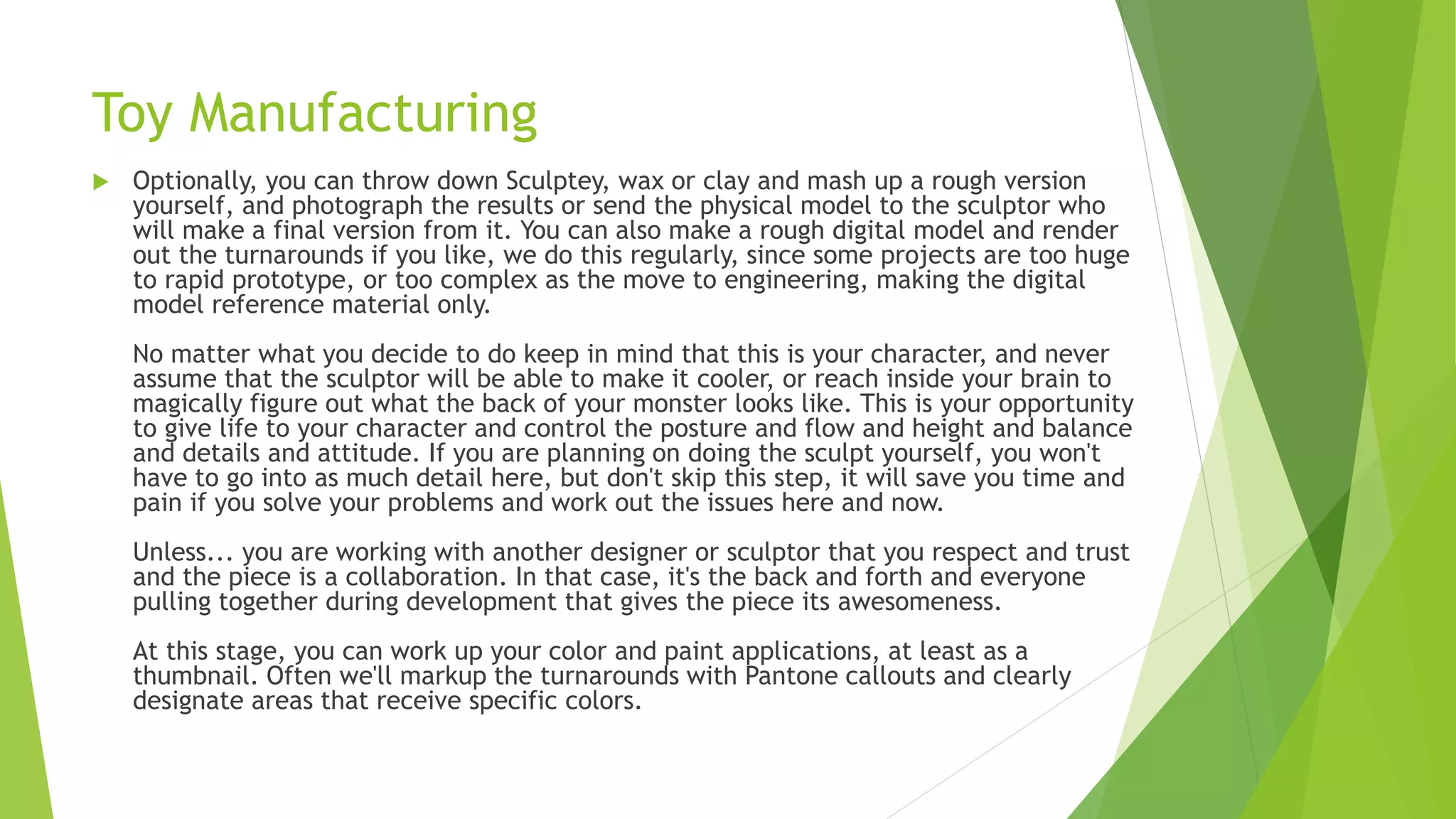 Toy manufacturing processes | PDF