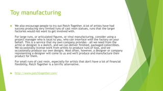 Toy manufacturing processes | PDF