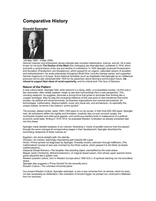 Toynbee and Spengler | DOCX