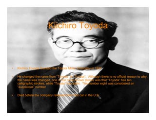 Toyoda family business | PDF