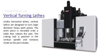 Toyoda Machinery Product Presentation | PPT