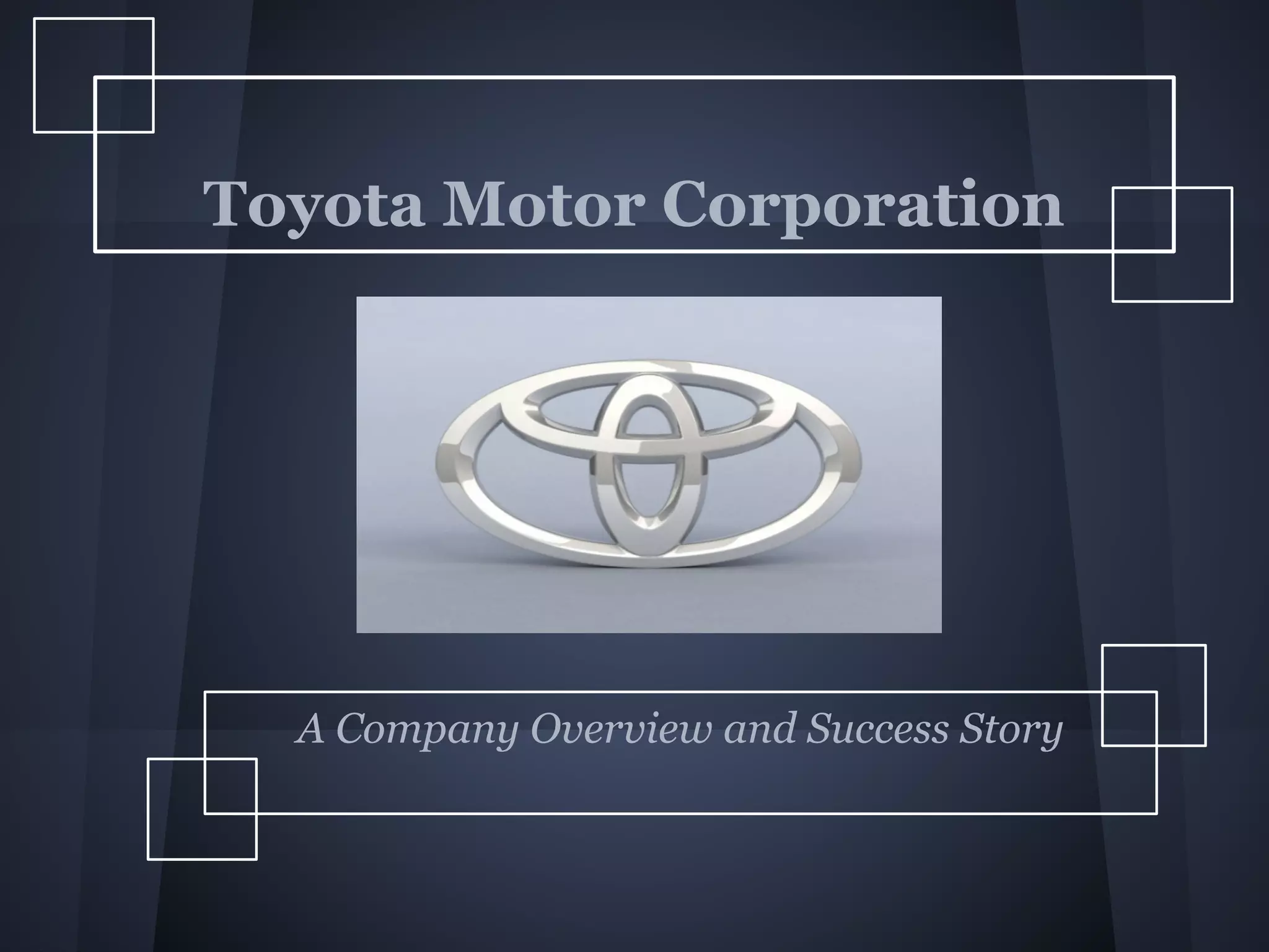 Toyota Motors Corp. | PDF