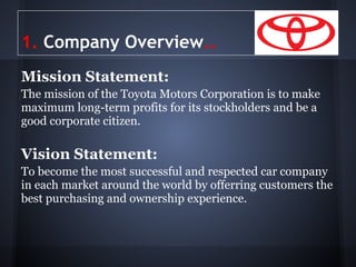 Toyota Motors Corp. | PDF