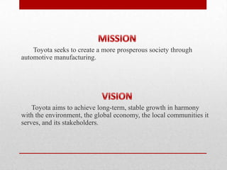 Toyota marketing services | PPTX
