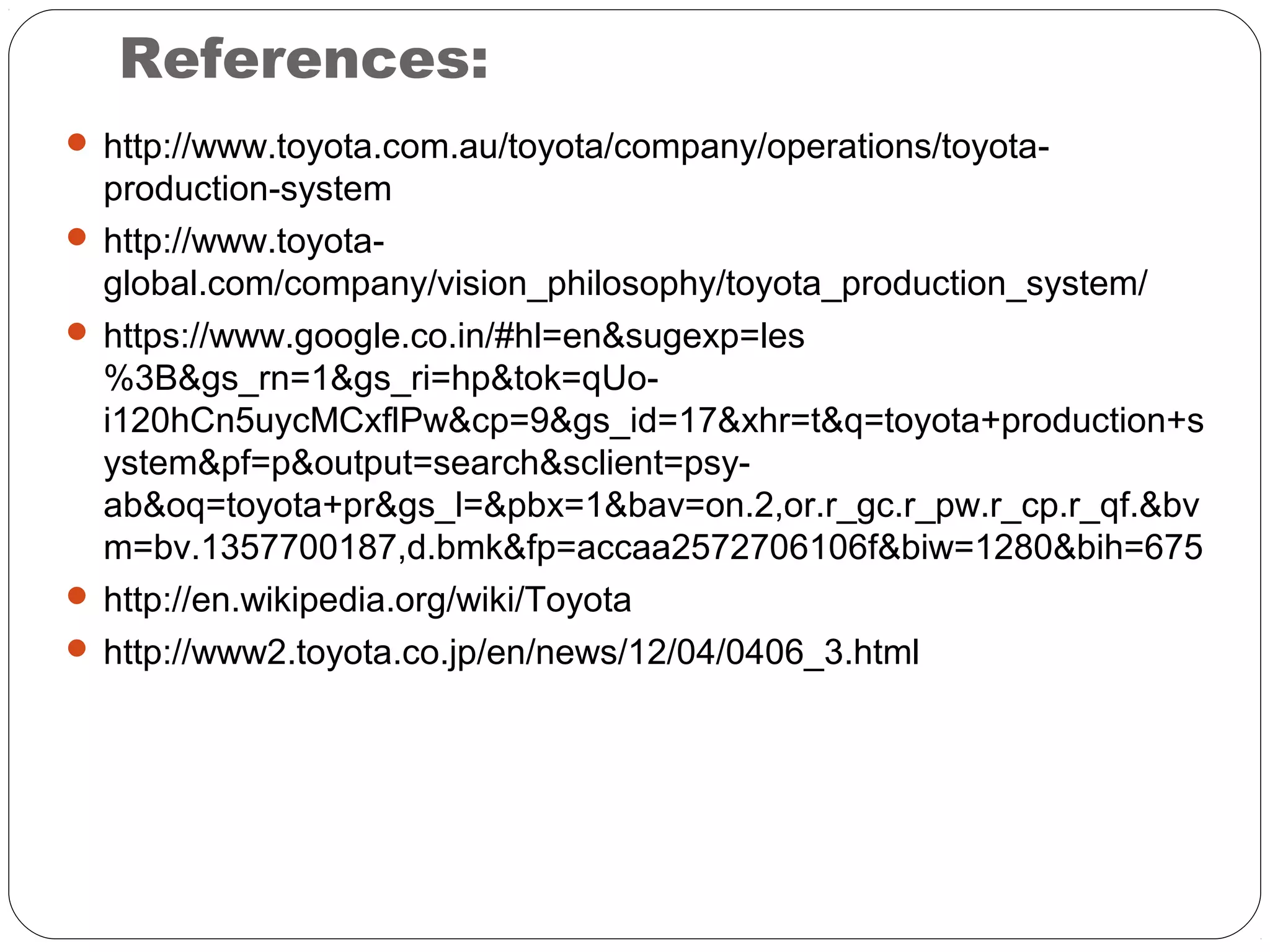 TOYOTA’S KNOWLEDGE MANAGEMENT SYSTEMS | PPT