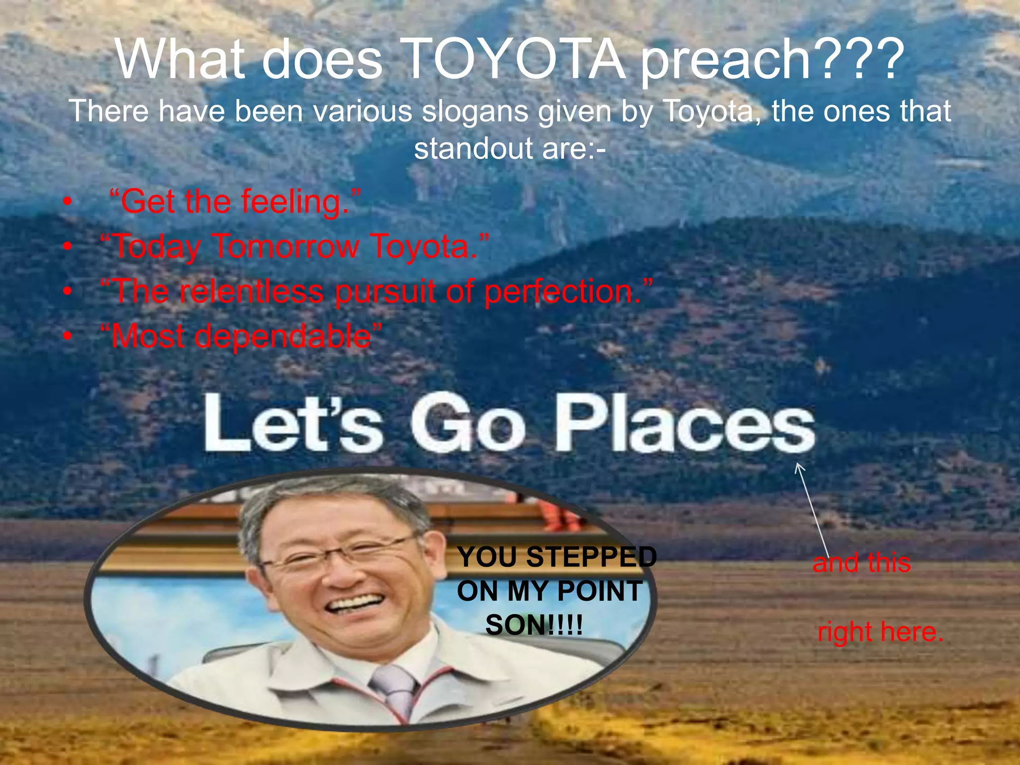 Presenting Toyota by Kislay kant | PPT
