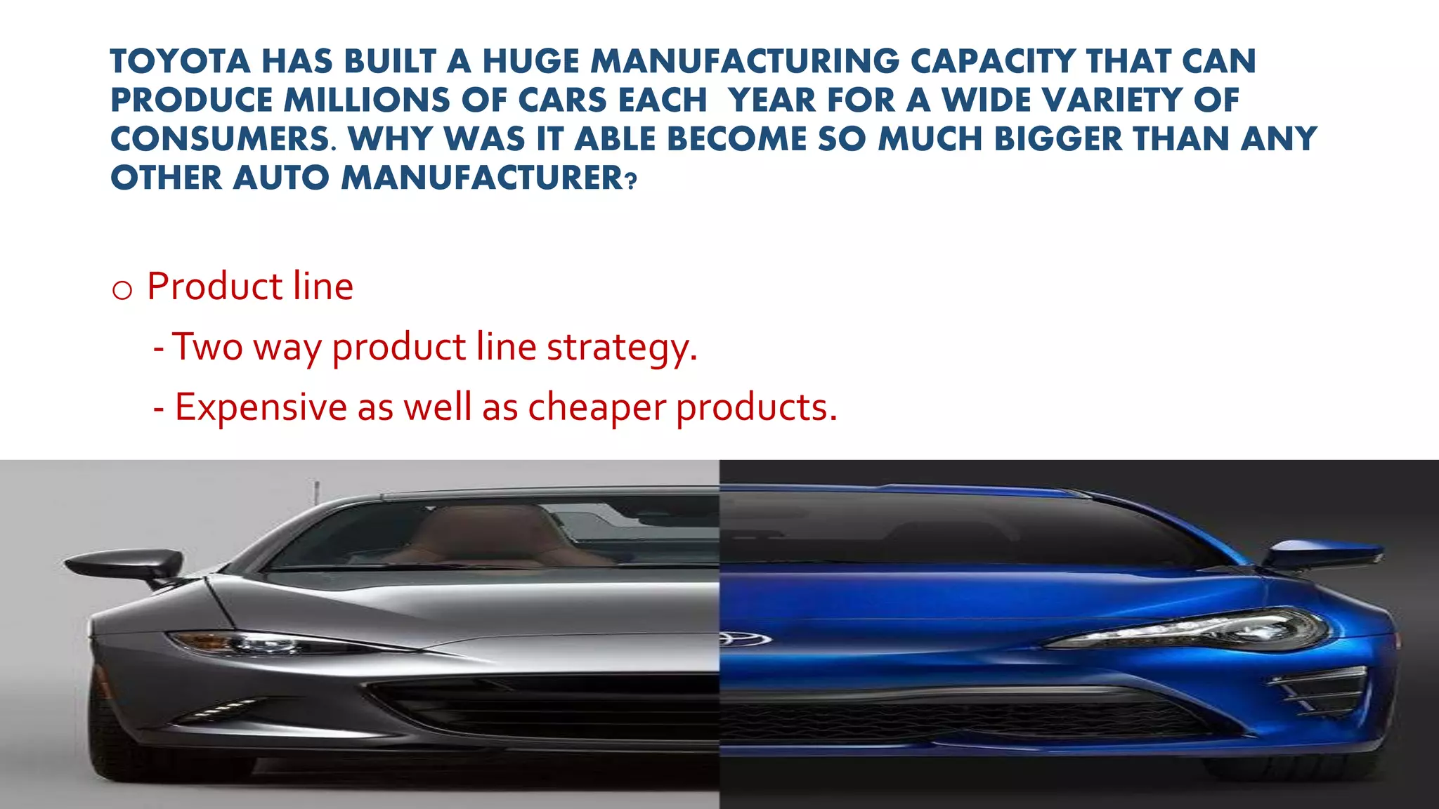Toyota Product Strategy | PPTX
